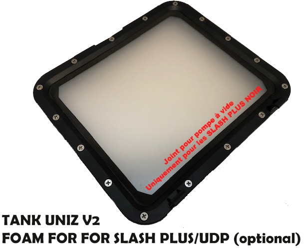 Bac pour résine V4 ( RESIN TANK ) SLASH PLUS ( NOIR et BLANCHE ) – 3D ...